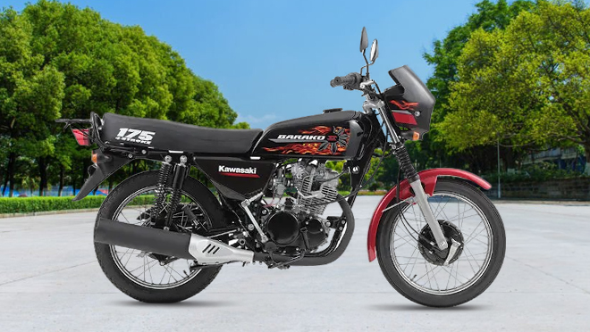 Kawasaki Barako III Kick Start with FREE Helmet and Topbox | MotoDeal ...